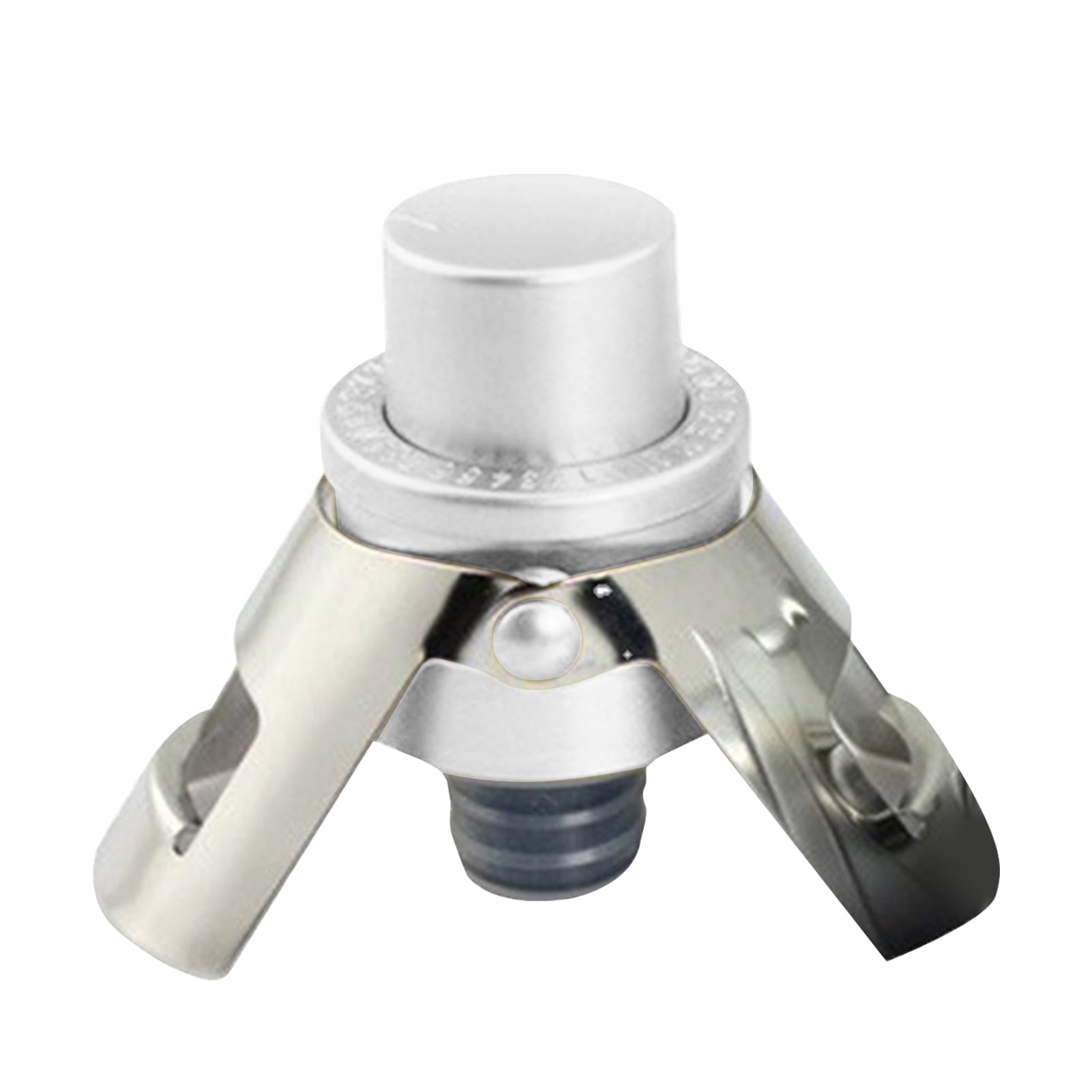 Champagne Stoppers, Stainless Steel Sparkling Wine Bottle Plug, Press ...