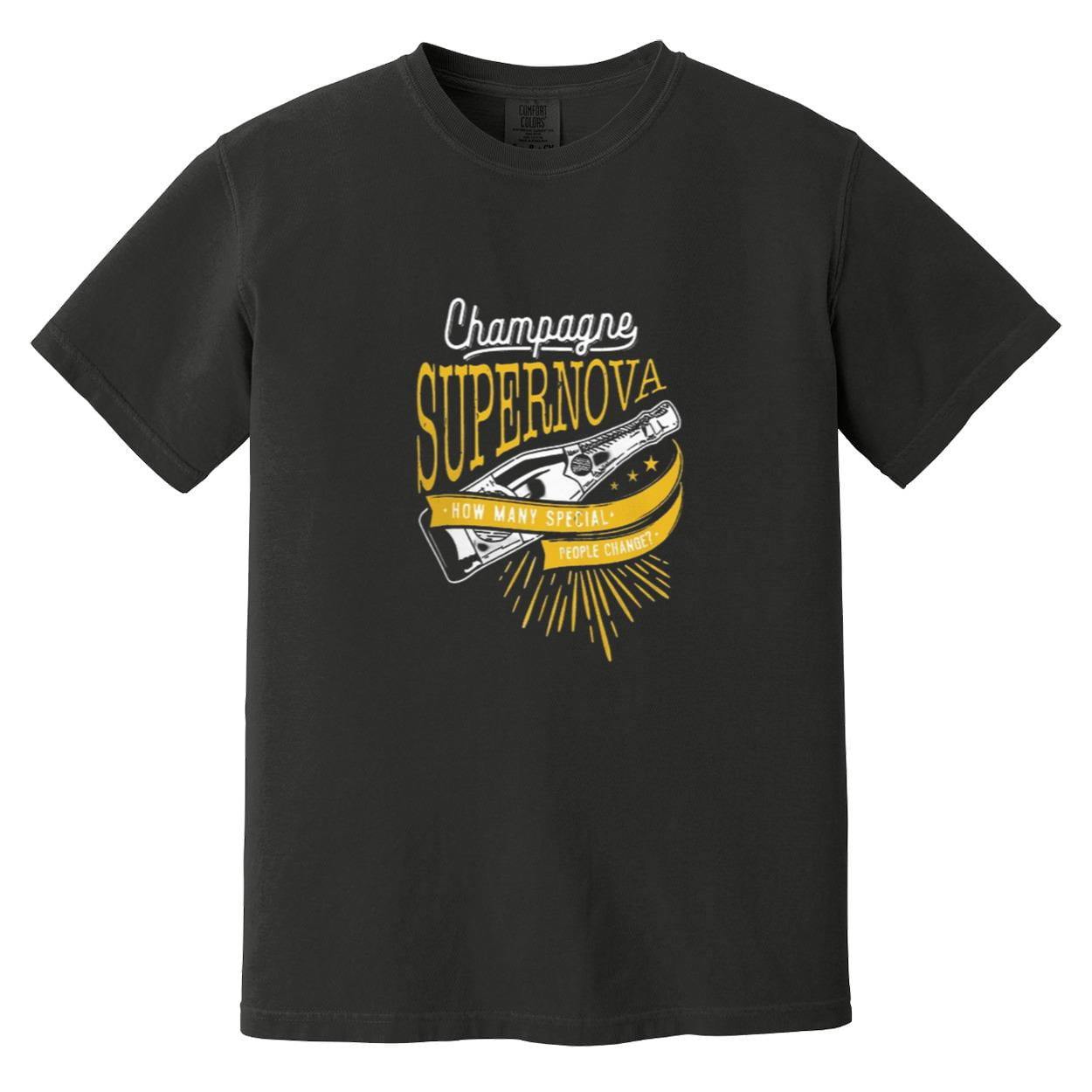 Champagne Supernova Album Music Tribute Graphic Retro Style Comfort ...