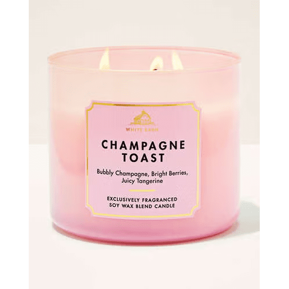 Champagne Toast Scented Candle – Soy Wax Blend | Bath & Body Works ...