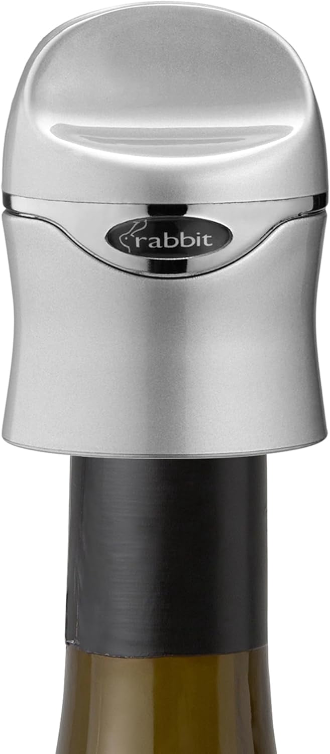 Champagne and Wine Sealer - Air-Tight Wine Preserver, Champagne Stopper ...