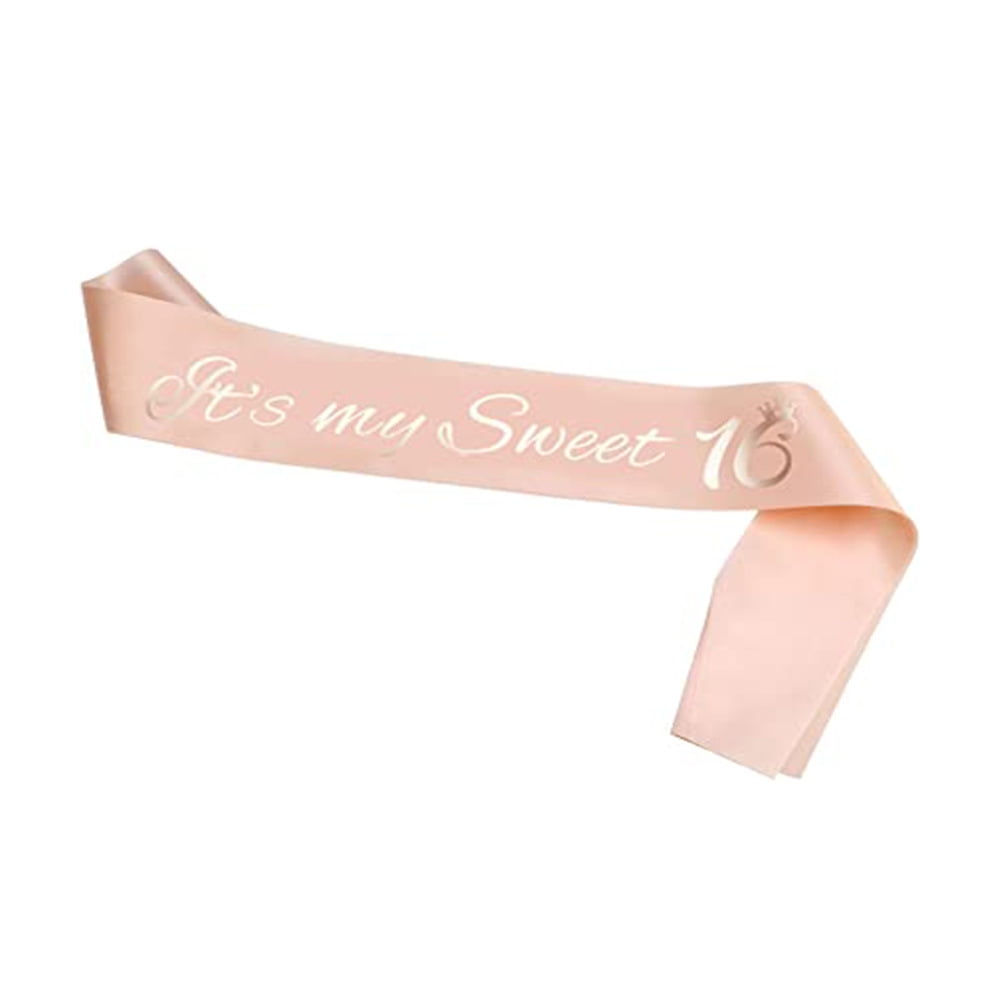 Champagne birthday shoulder Crown set 16 18 21 30 40 50 60 70 80 ...