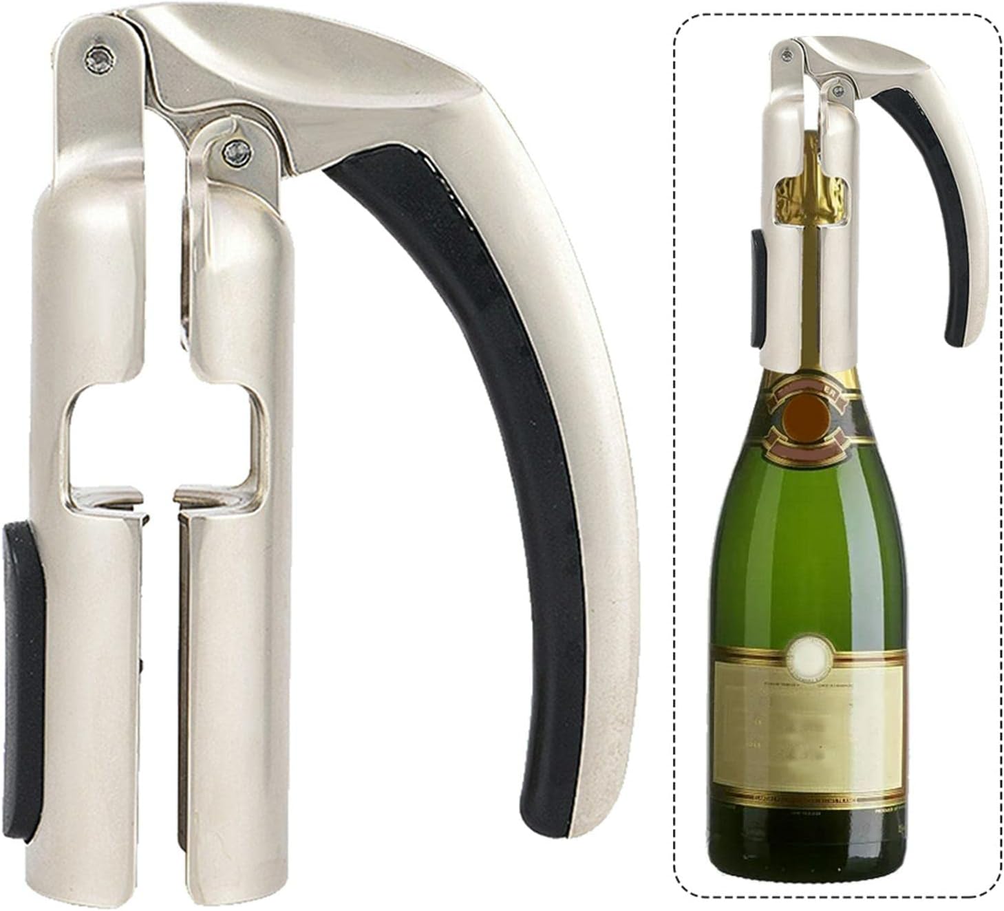Champagne bottle opener - Sparkling wine bottle opener - Professional ...