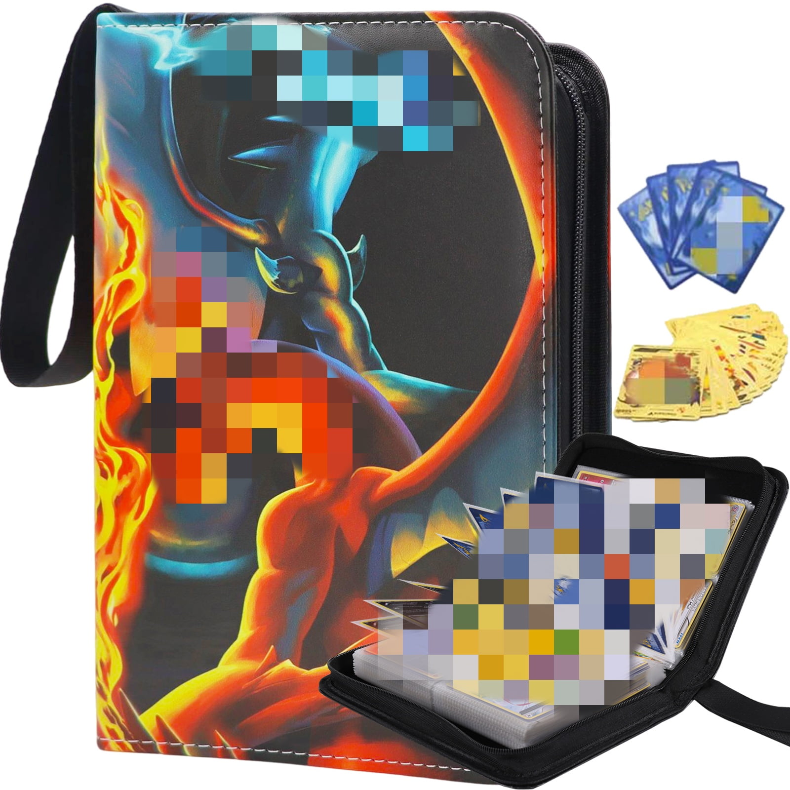 480 Pockets Trading Cards Binder 4-Pockets 120 Pages Trading Cards ...