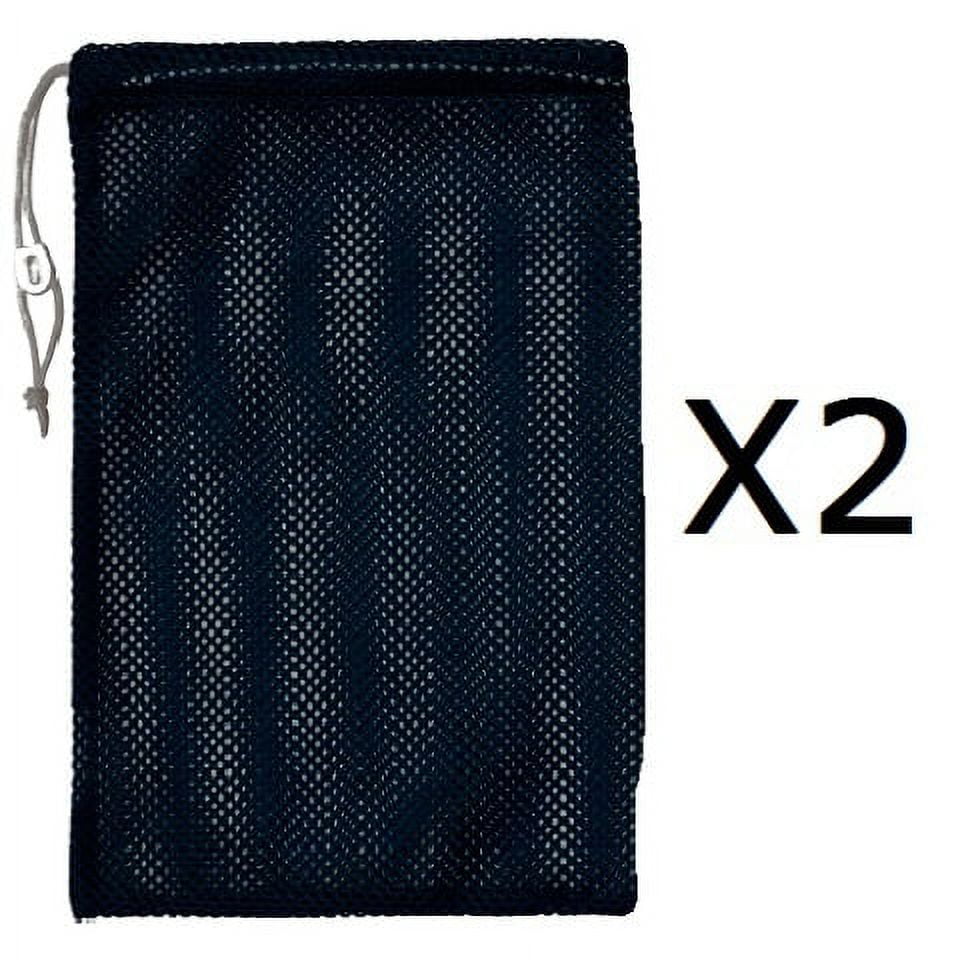 Champion 24"x36" Mesh Ball Laundry Gear Drawstring Bag Cord Lock & ID ...