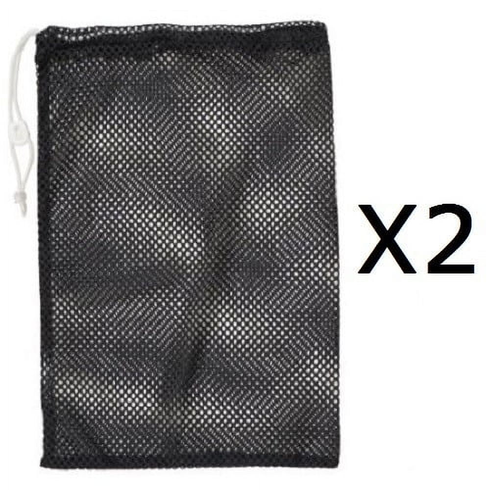 Champion 24"x36" Mesh Ball Laundry Gear Drawstring Bag Cord Lock & ID ...