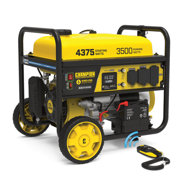 Champion Power Equipment 3500-Watt Wireless Remote Start RV Ready ...
