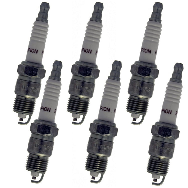 Champion 6 Pack of Genuine OEM (25S) Spark Plugs - RV17YC-6PK - Walmart.com