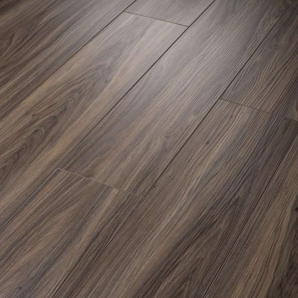 Champion, 7 in. x 48 in. Color Walnut, Luxury Vinyl Plank Flooring (18. ...
