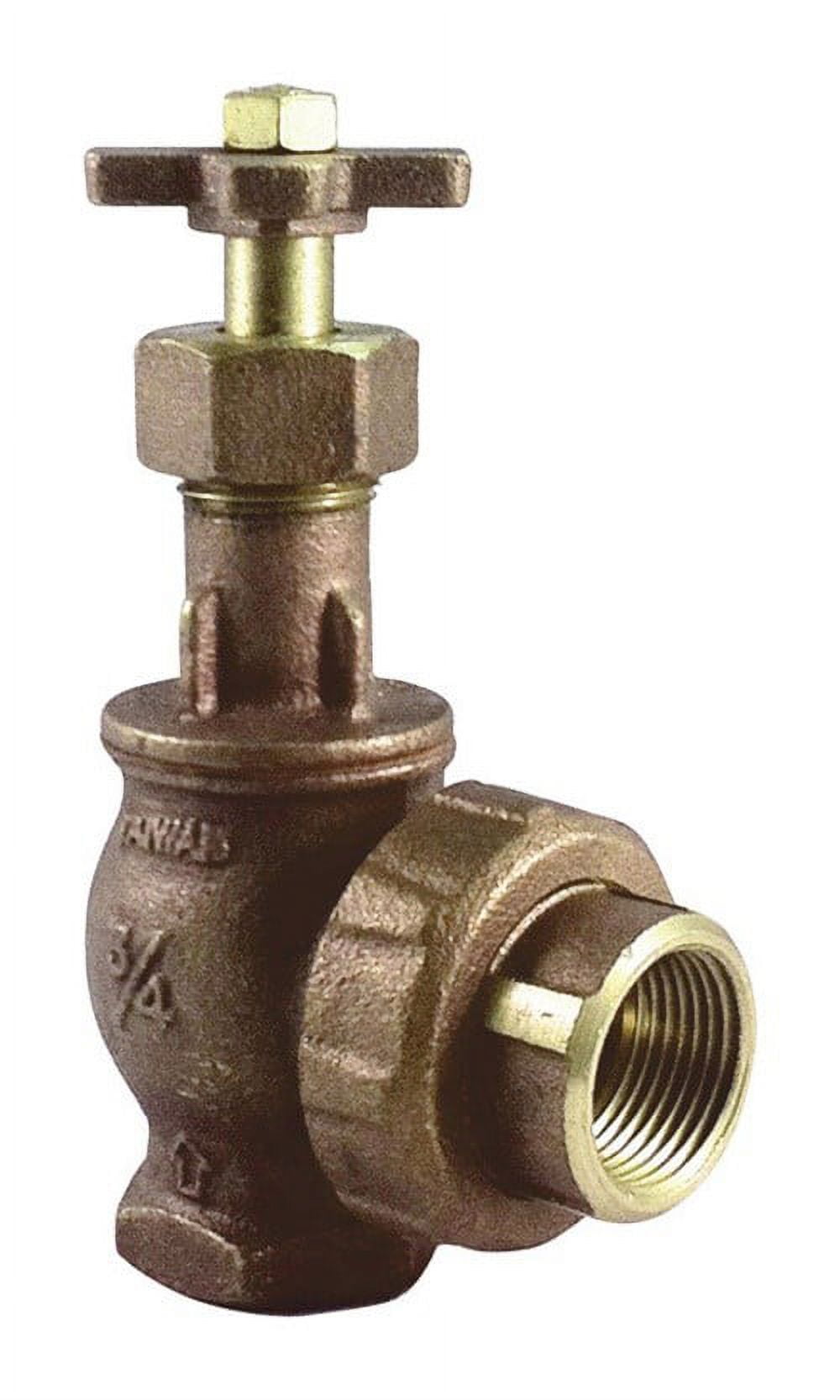 Champion 71599 Brass Angle Valve with Union 0.75 in. 150 PSI - Walmart.com