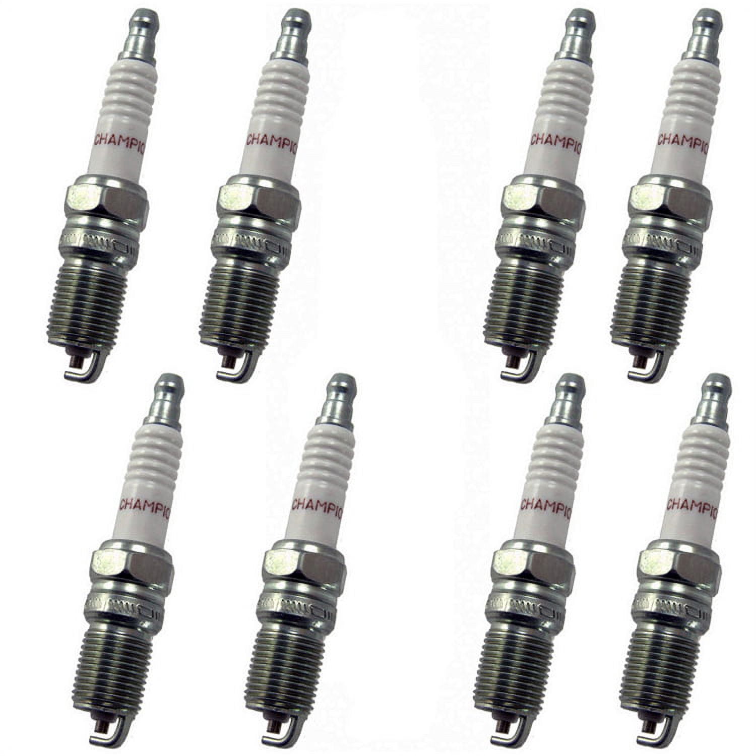 Champion 8 Pack of Genuine OEM (401S) Spark Plugs - RS12YC-8PK ...