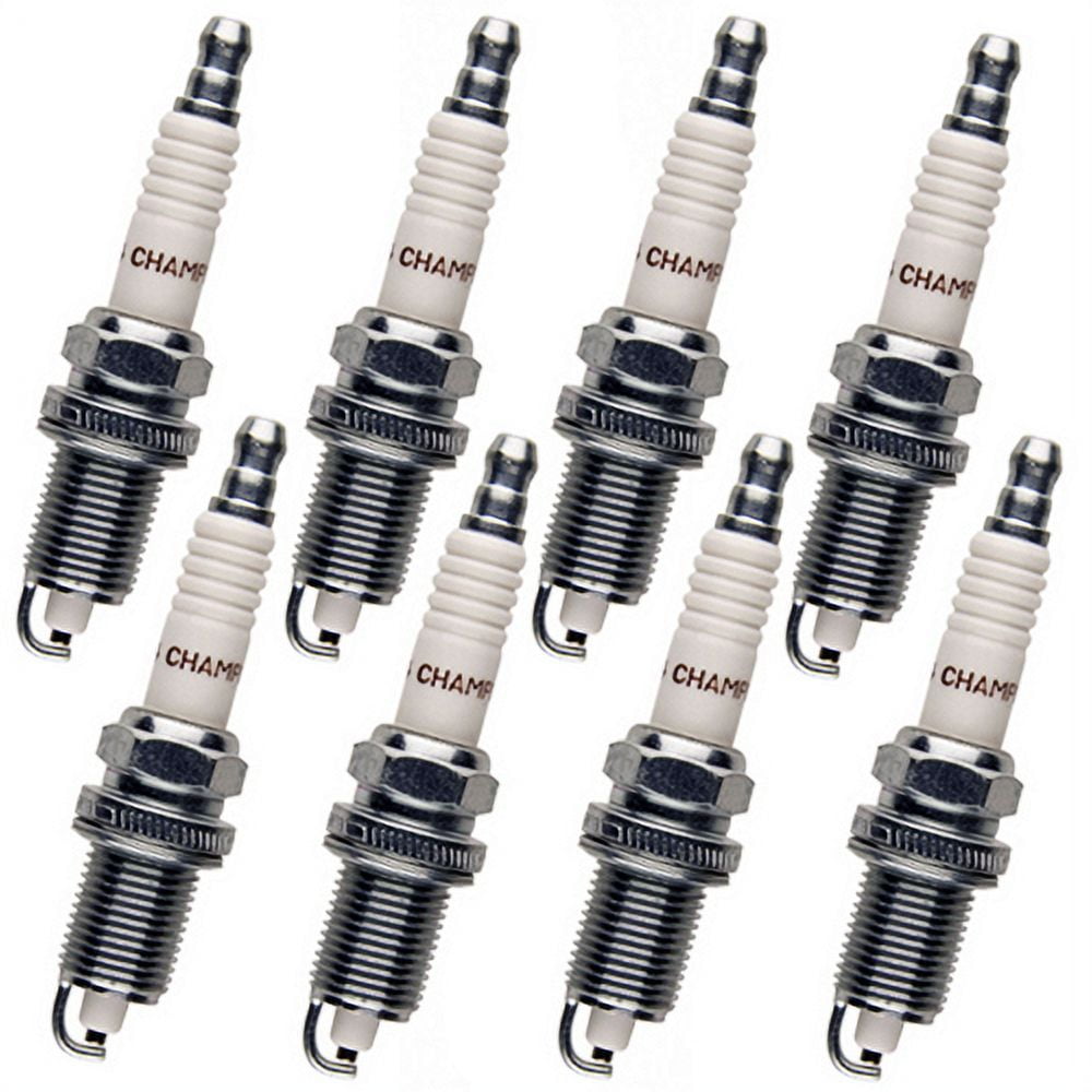 Champion 8 Pack of Genuine OEM (436S) Spark Plugs - RC12LC4-8PK ...