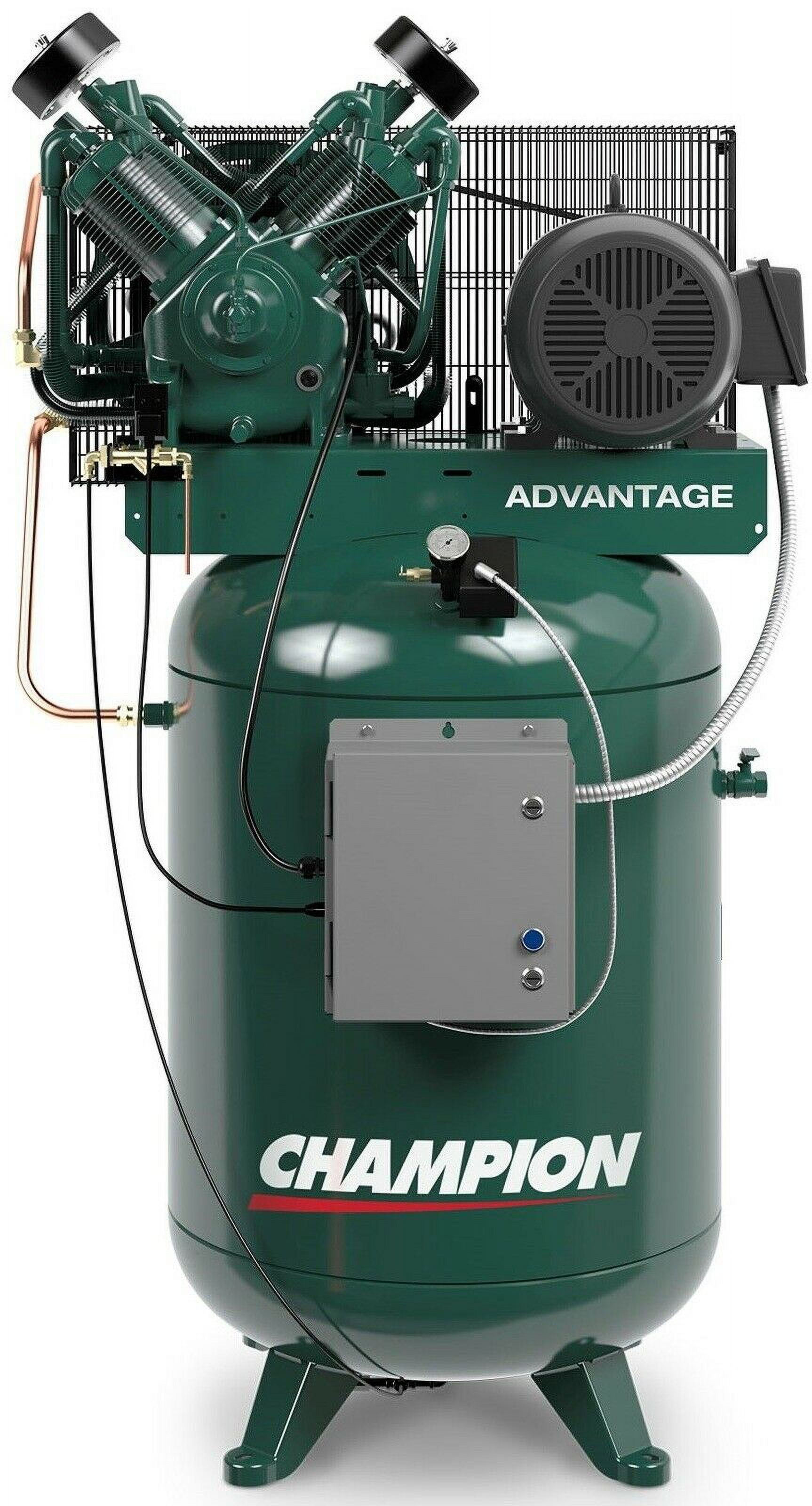 Champion Advantage 10Hp 120Gallon Air Compressor 3Phase 33CFM 5 Option ...
