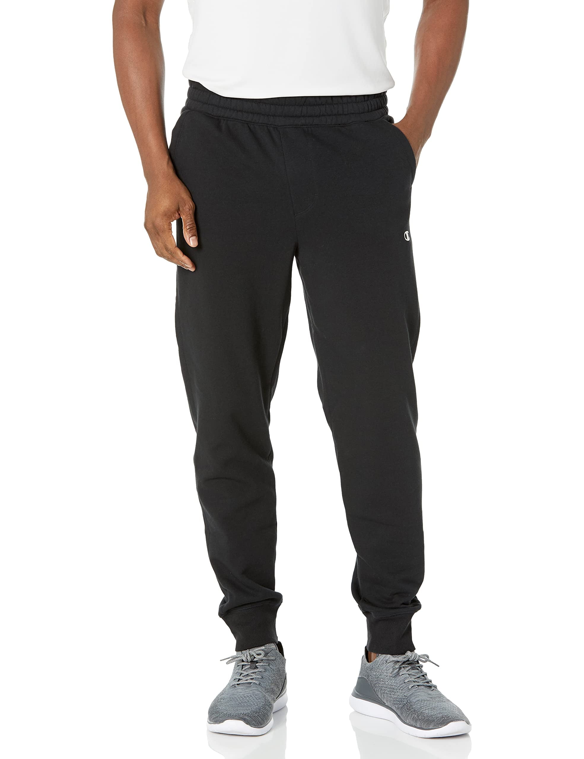 Champion Authentic Originals Men's Sueded Fleece Jogger Sweatpants ...
