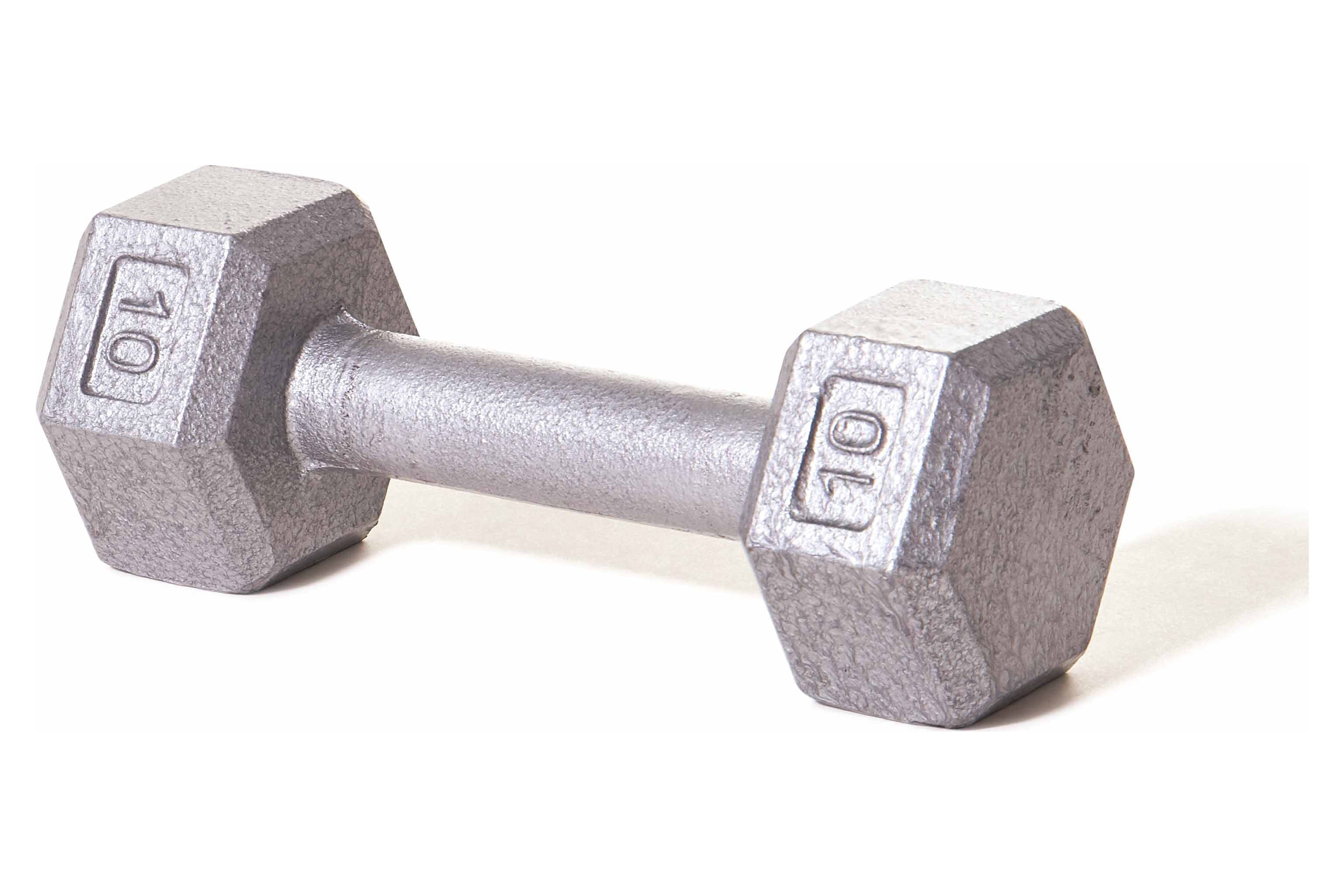 Champion Barbell® 10 lb Solid Hex Dumbbell (SOLD INDIVIDUALLY ...