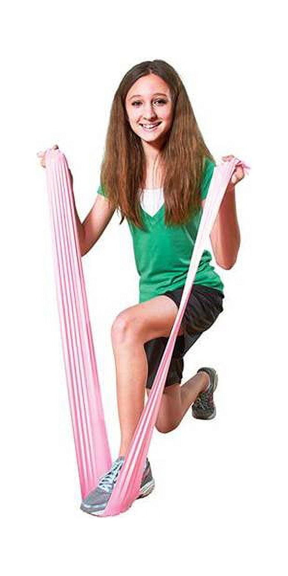 Champion Barbell Pink Bulk Fitness Band - Easy Resistance - Walmart.com