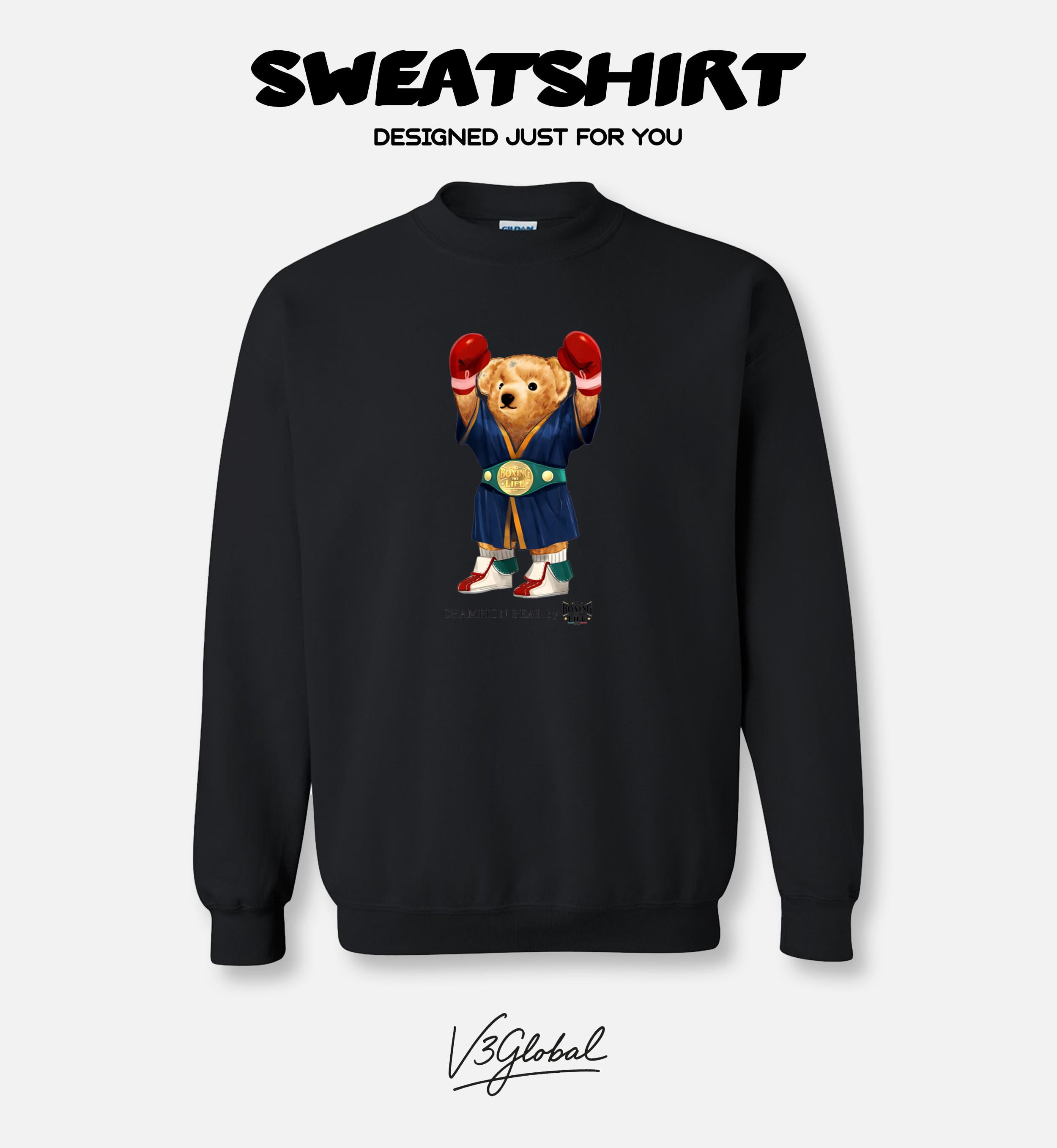 Champion Bear No Boxing No Life Muhammad Ali Style The Greatest Boxer ...