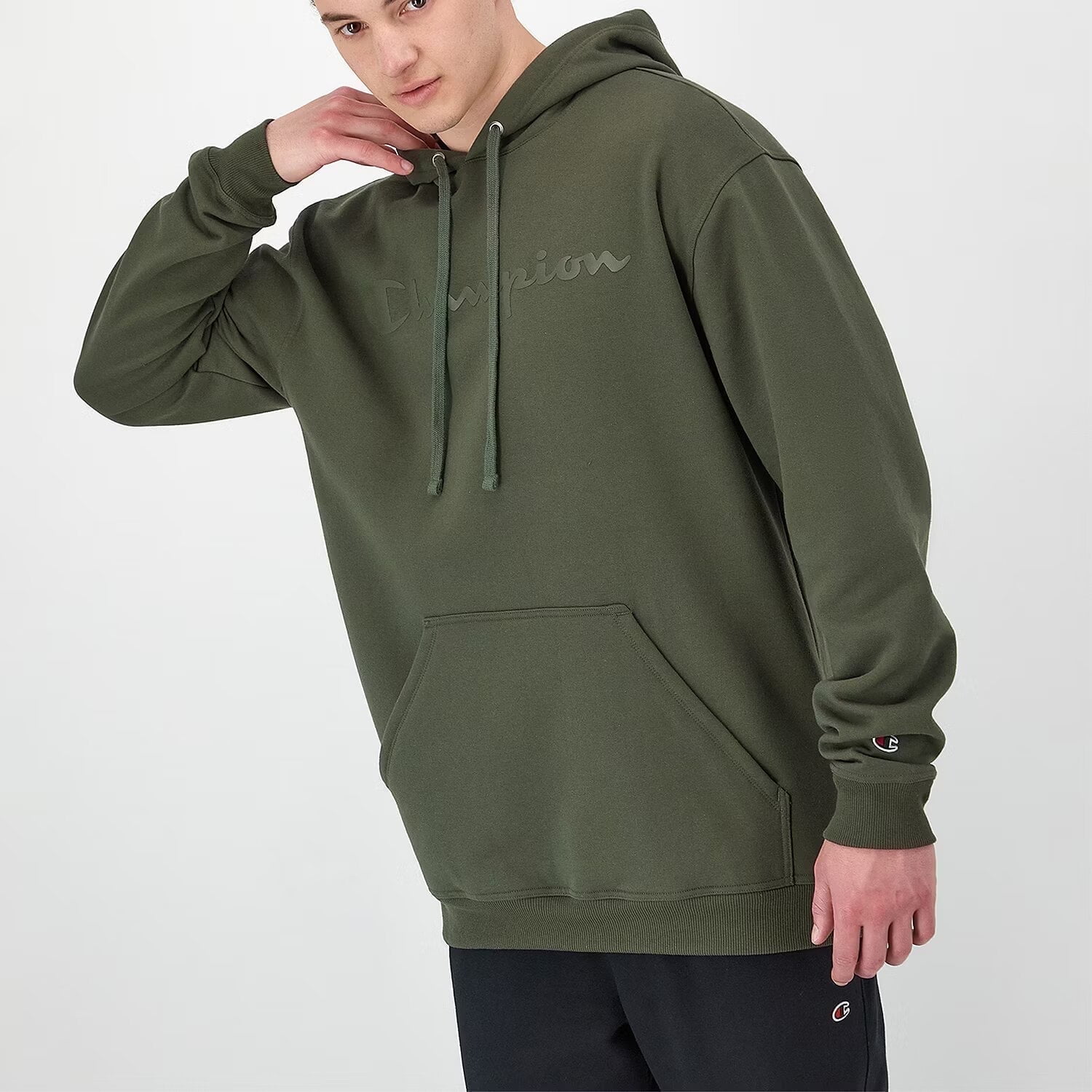 Champion Big & Tall Men's Powerblend Fleece Pullover Hoodie Size: 4XB ...