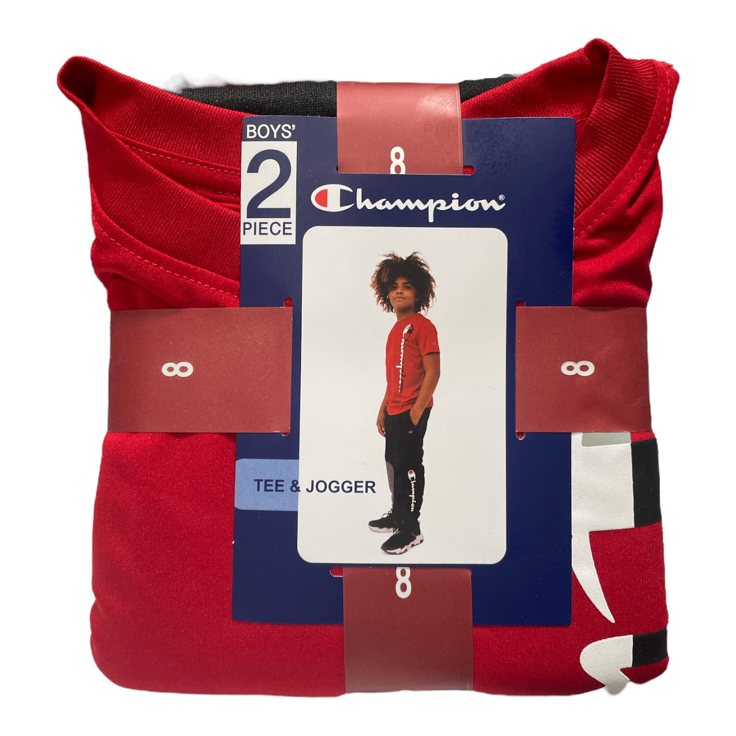 Champion Youth Outfit: Lightweight 2 Piece Tee & Jogger Active Set in ...