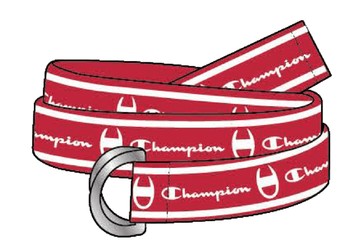 Champion Cadet D Ring Belt - CH3013 - Walmart.com