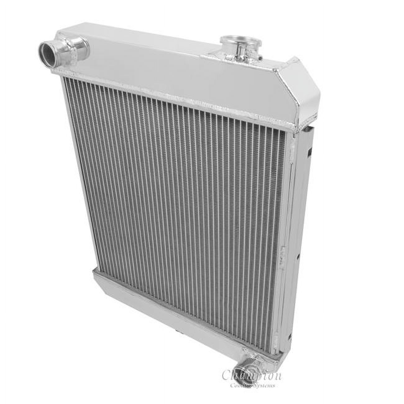 Champion Cooling Systems 2 Row All Aluminum Radiator for 1960-1966 ...