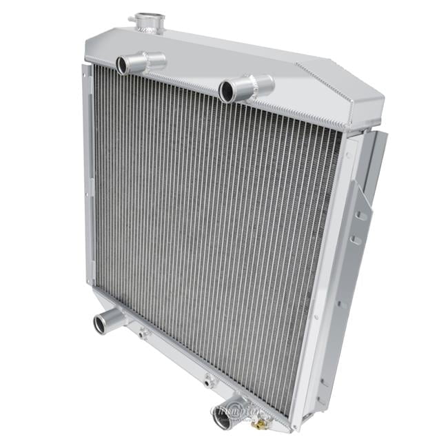 Champion Cooling Systems 2 Row All Aluminum Radiator with Flathead ...