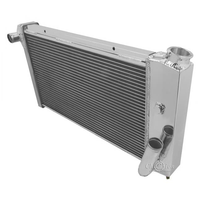 Champion Cooling Systems 3 Row All Aluminum Radiator for 1971-1977 ...