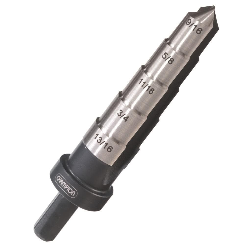 Champion Cutting Tool Heavy Duty Step Reamer 9/16 To 13/16In (5 Steps ...
