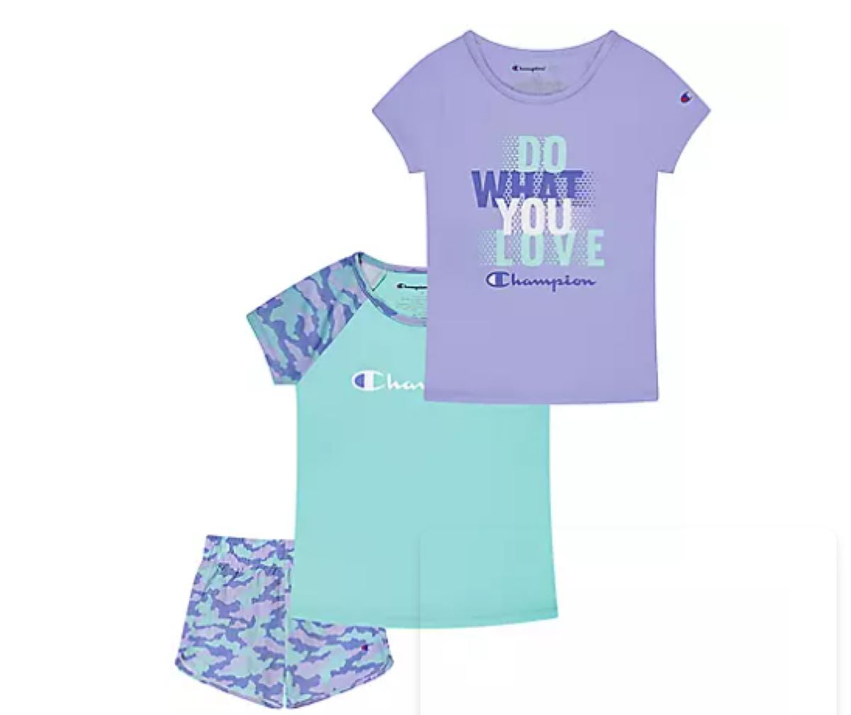 Champion Girls' 3 Piece Toddler Active Set - Walmart.com