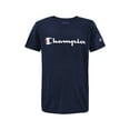 Champion Heritage Short Sleeve Cotton Logo Boys Active Shirts & Tees ...