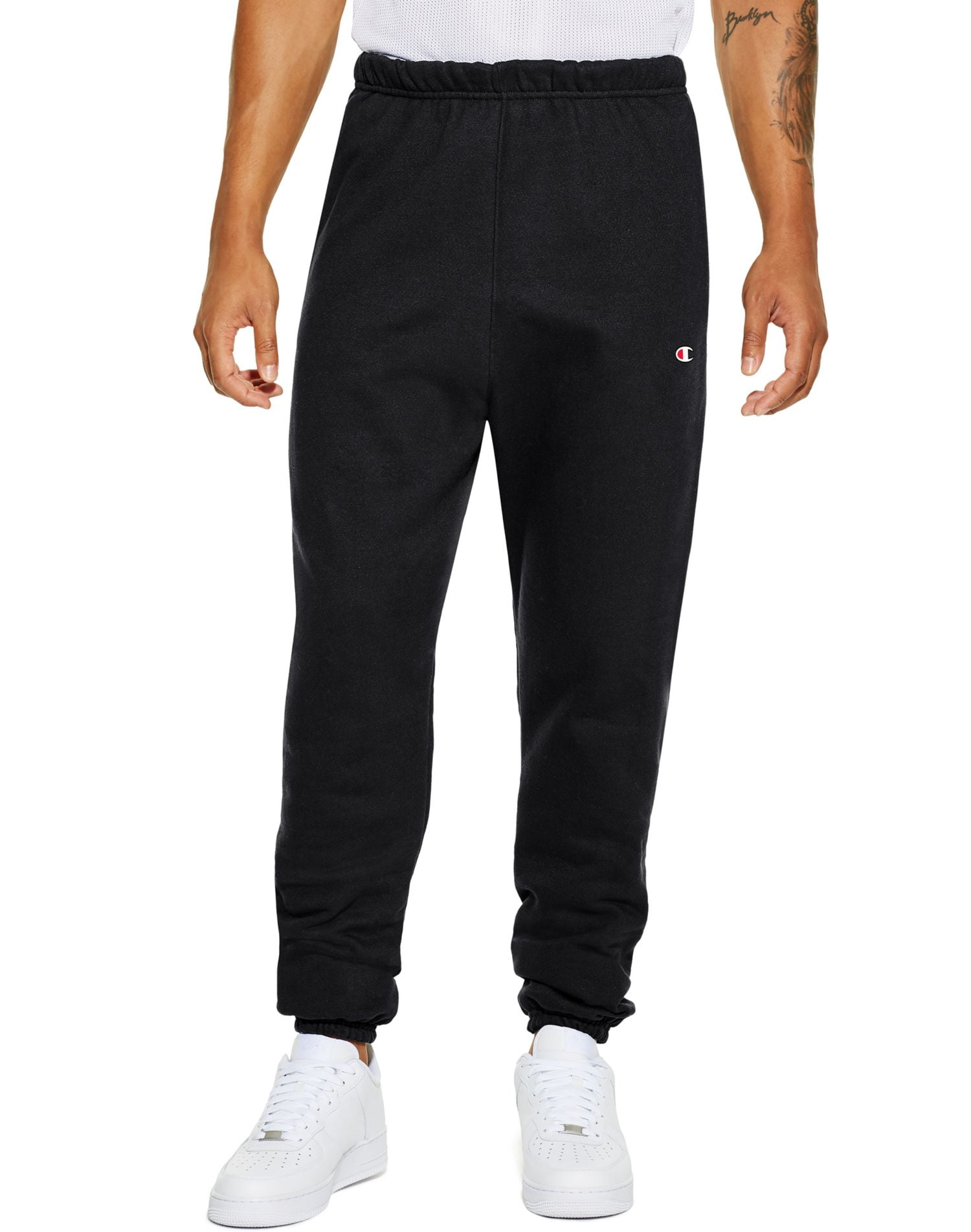Champion Life Mens Reverse Weave Pants, L, Black - Walmart.com