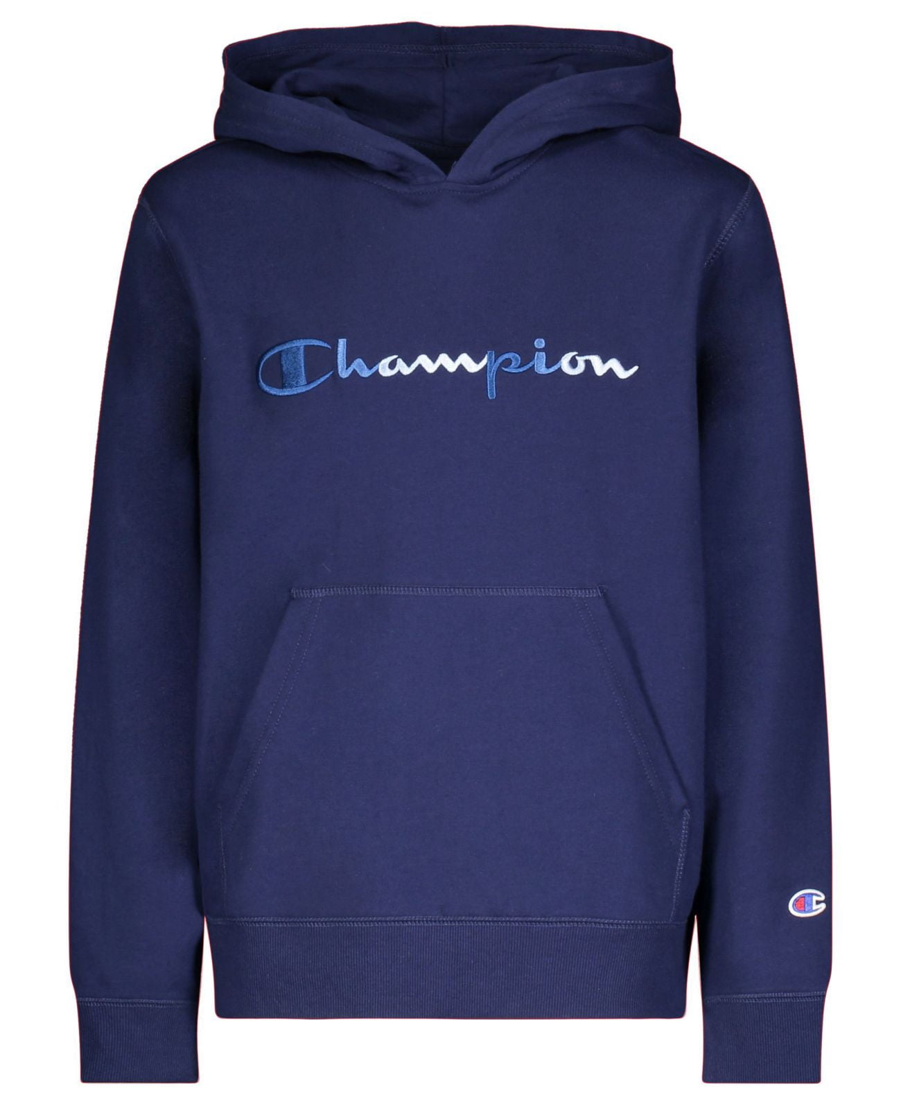 Champion Little Kid Boys French Terry Hoodie,Navy,4 - Walmart.com