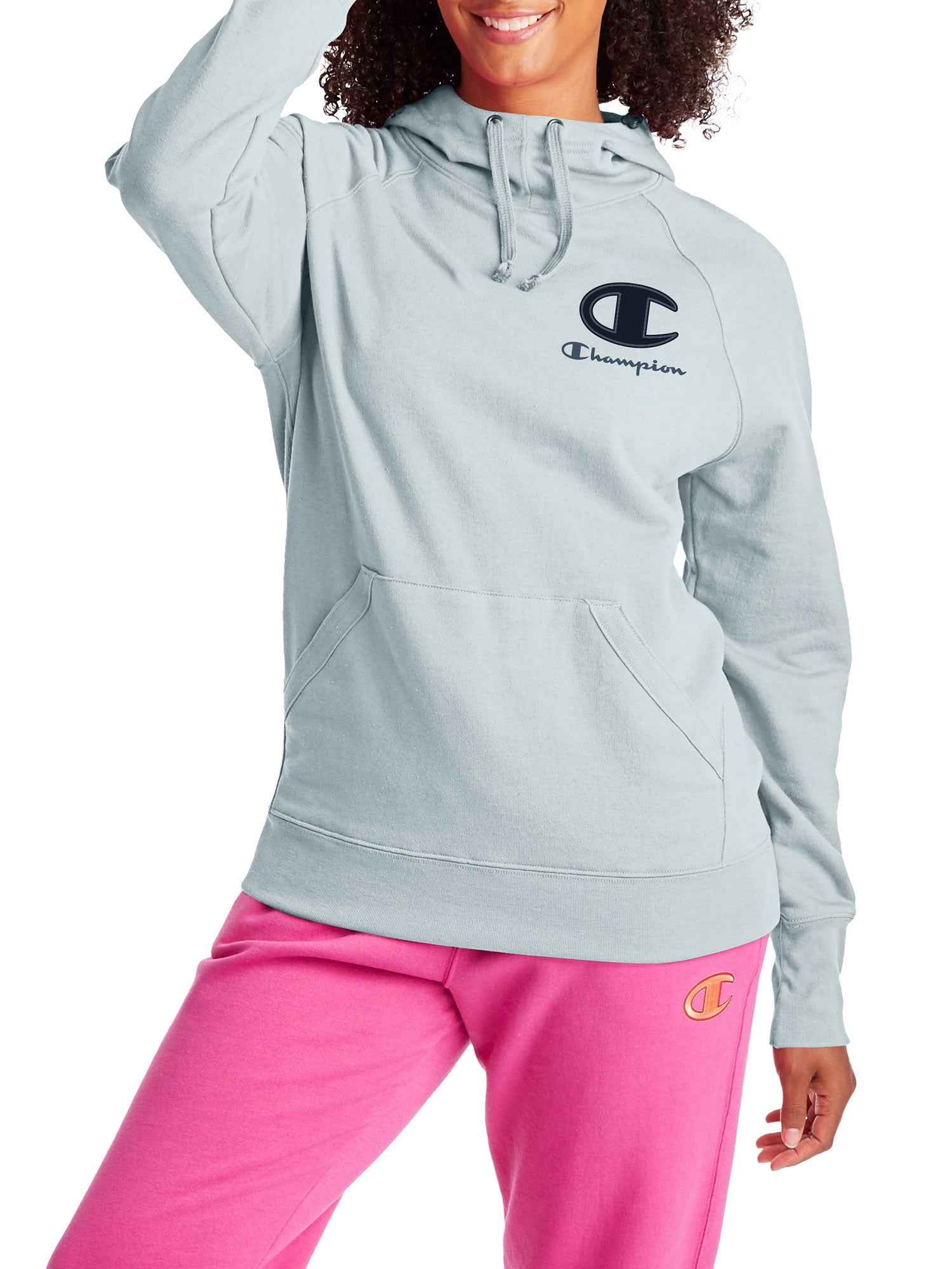 Champion Long Sleeve Hoodie (Women's) 1 Pack - Walmart.com