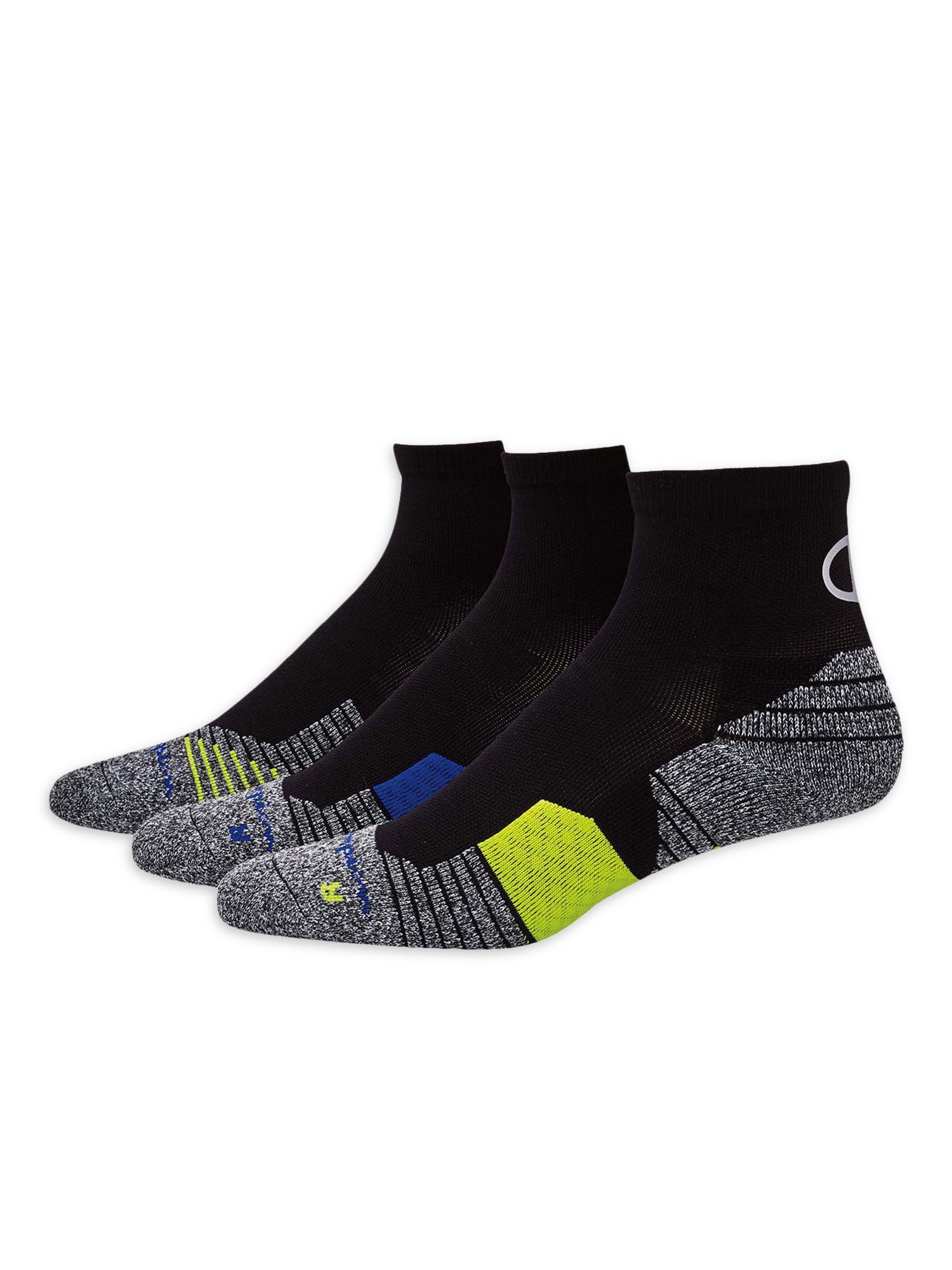 Champion Men's Ankle Socks, 3 Pack - Walmart.com