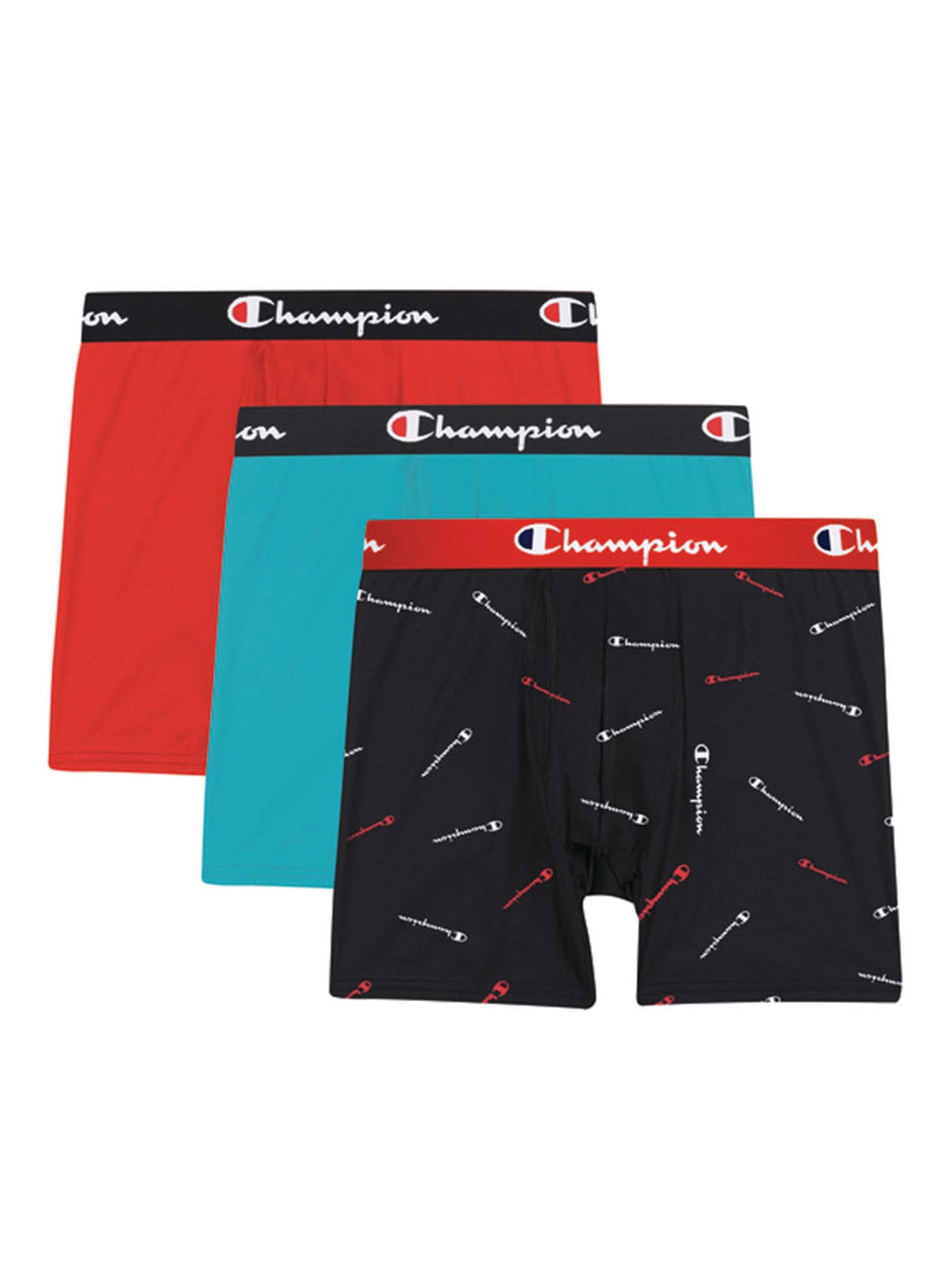 Champion Men's Athletics Everyday Active Lightweight Stretch Boxer ...