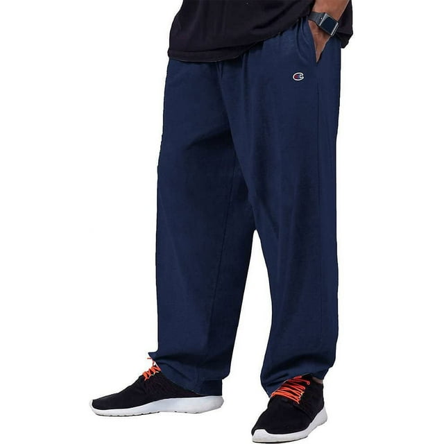 Champion Men's Big & Tall Jersey Pants, Navy, Size 4XT - Walmart.com