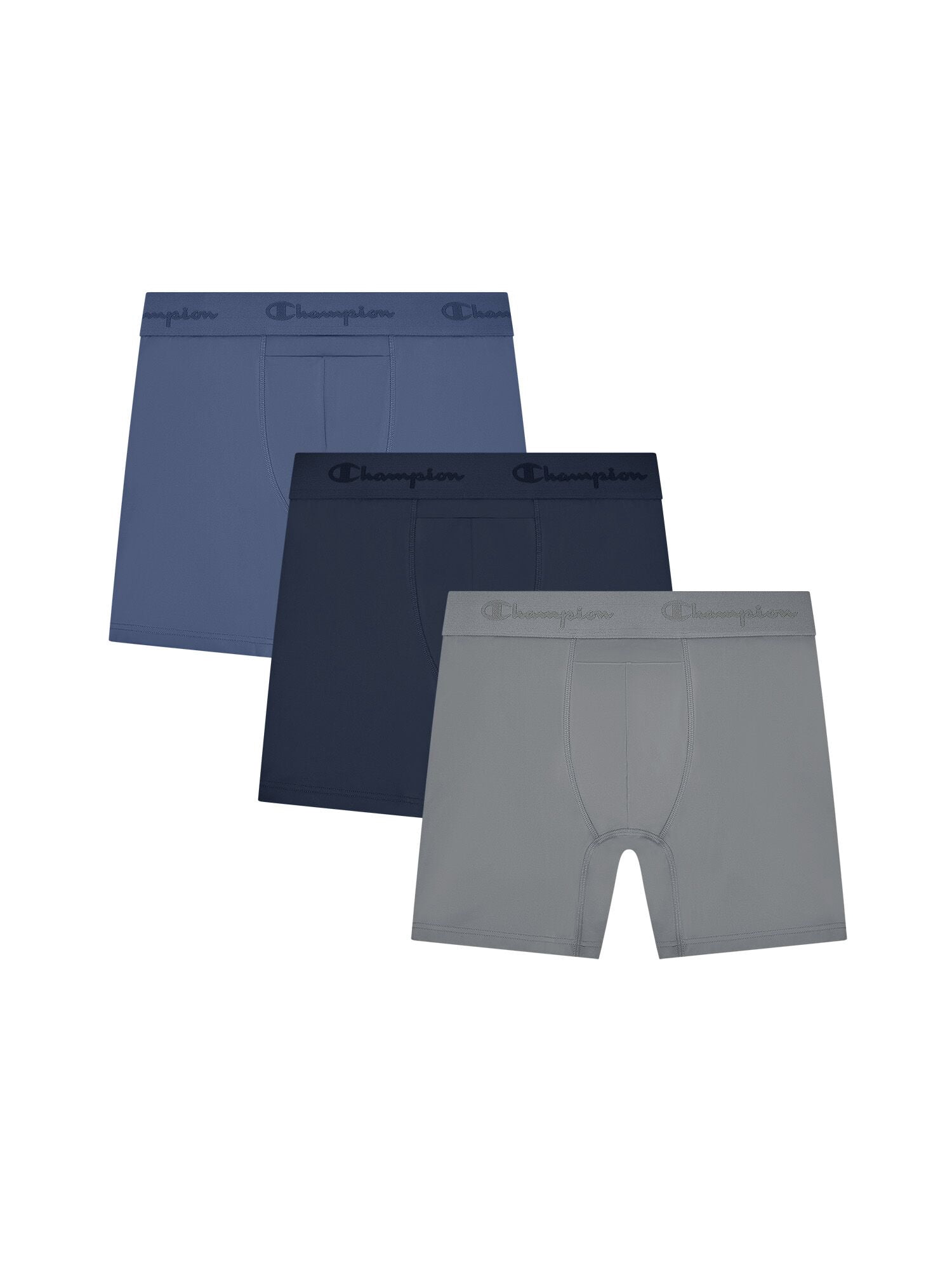 Champion Men’s Boxer Briefs – 3 Pack Performance+ Underwear, Flexible ...