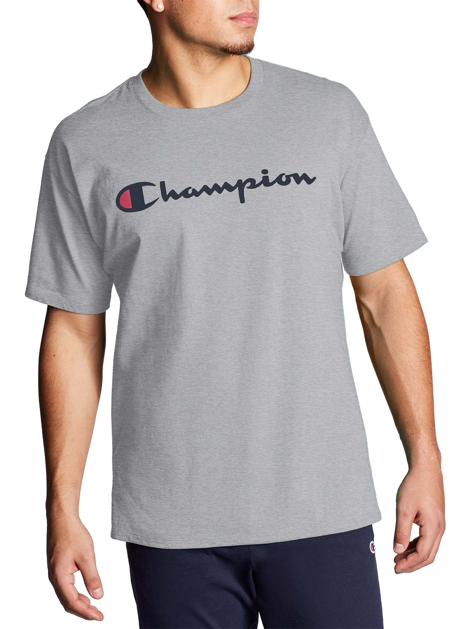 Champion Men's Classic Graphic Tee, Cotton Jersey, Durable and Soft ...