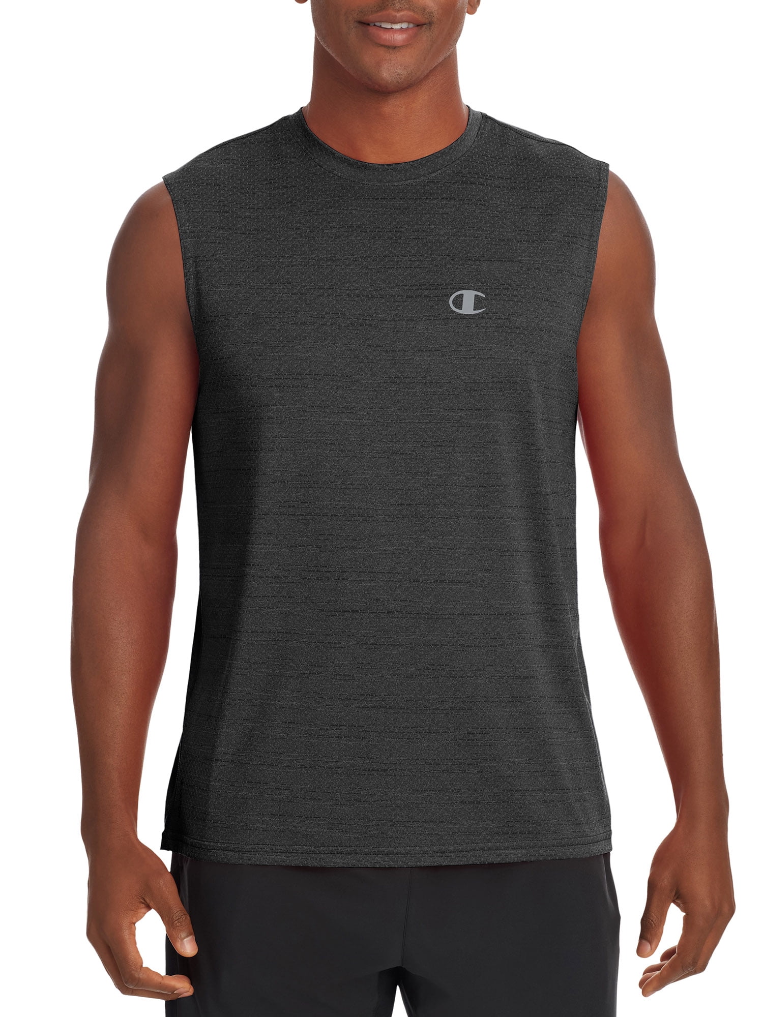 Champion Men's Double Dry Graphic Muscle T-Shirt, up to Size 2XL ...