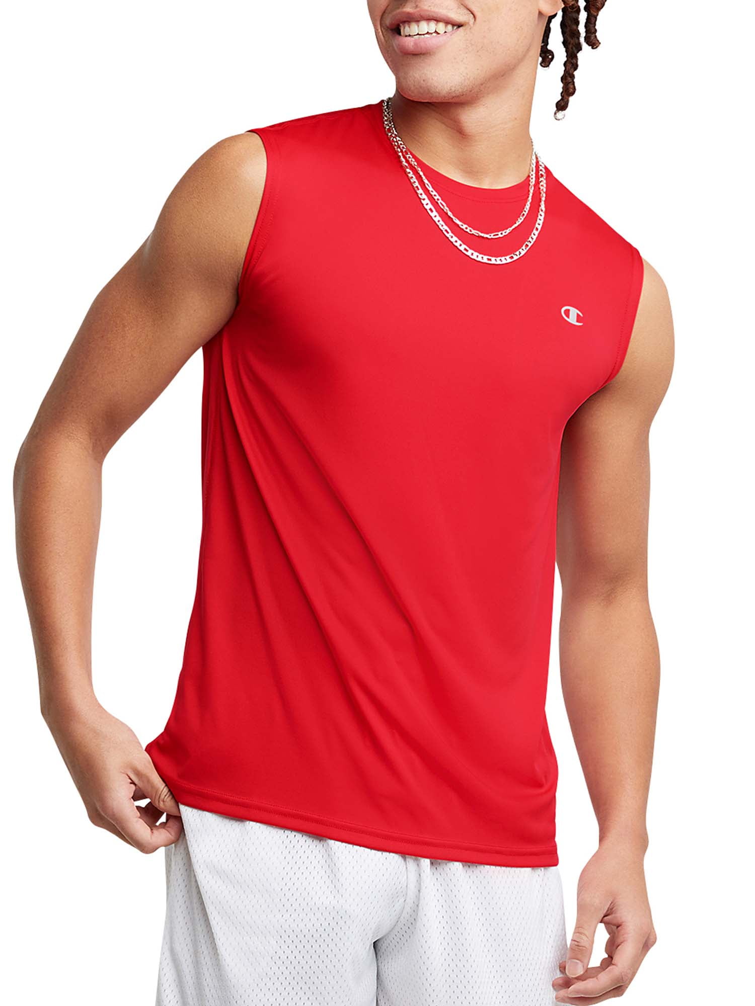 Champion Men's Double Dry Performance Muscle T-Shirt, up to Size 2XL ...