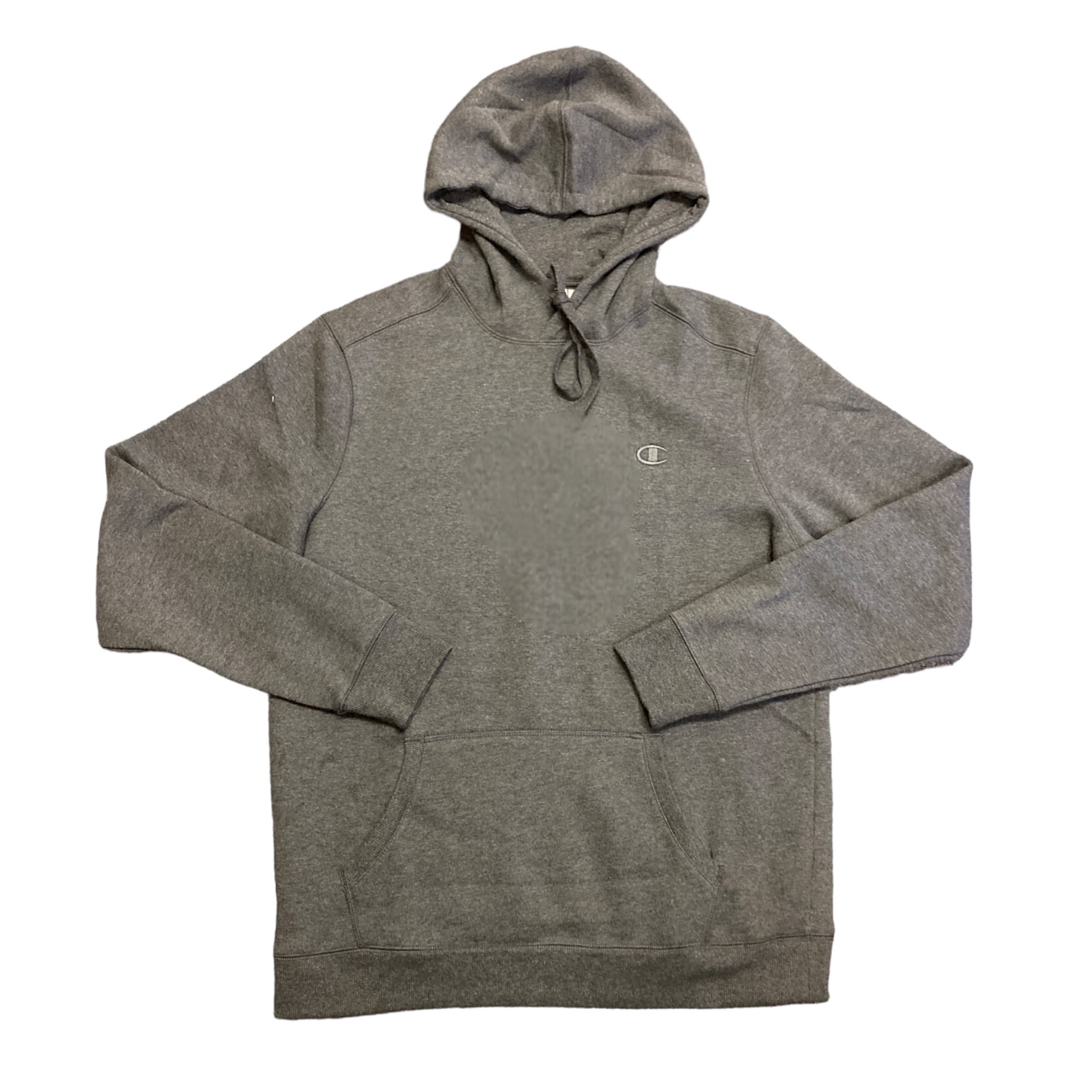 Champion Men's Fleece Lined Embroidered 'C' Logo Long Sleeve Hoodie ...
