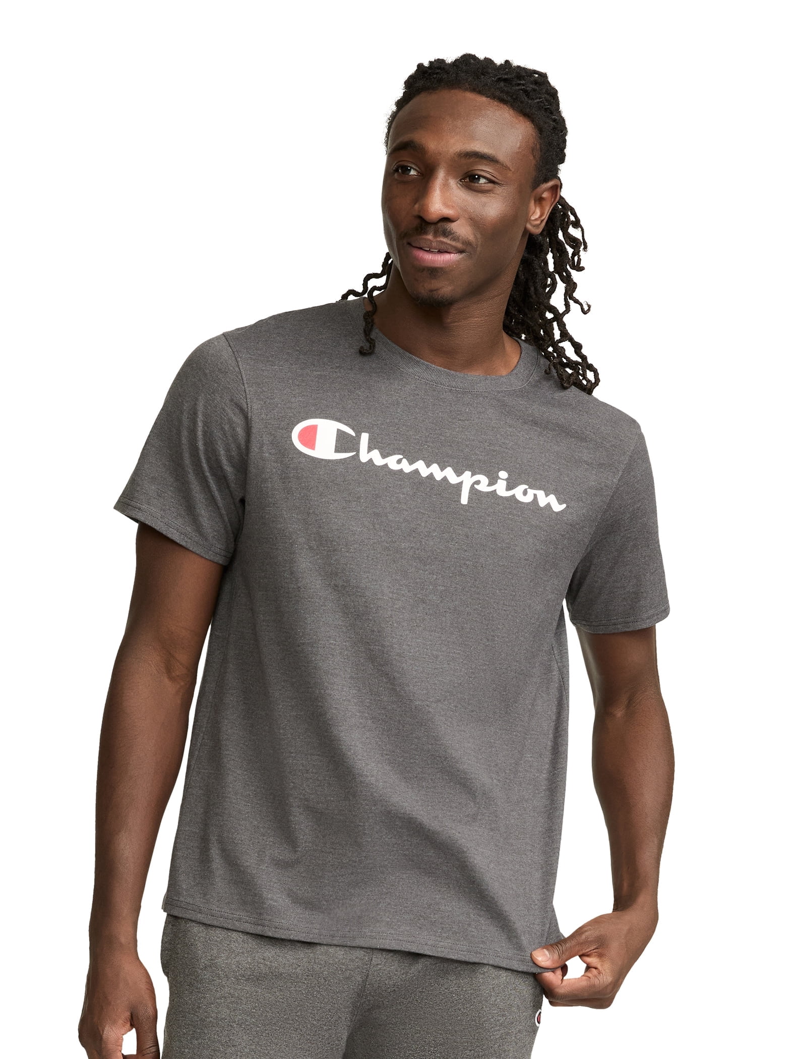 Champion Men's Graphic Short Sleeve T-Shirt, Standard Fit, Classic ...