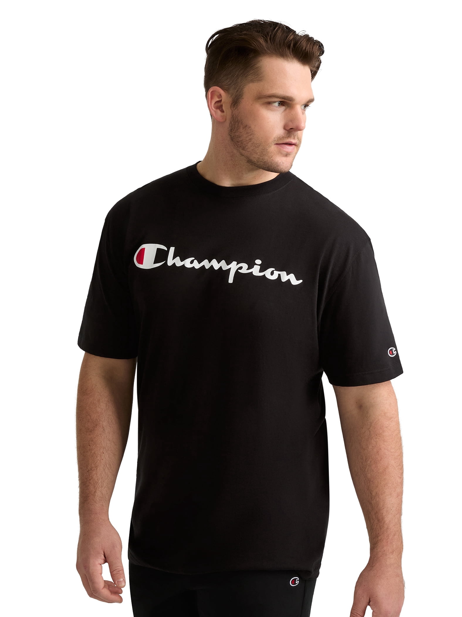Champion Men's Graphic Short Sleeve T-Shirt, Standard Fit, Classic ...