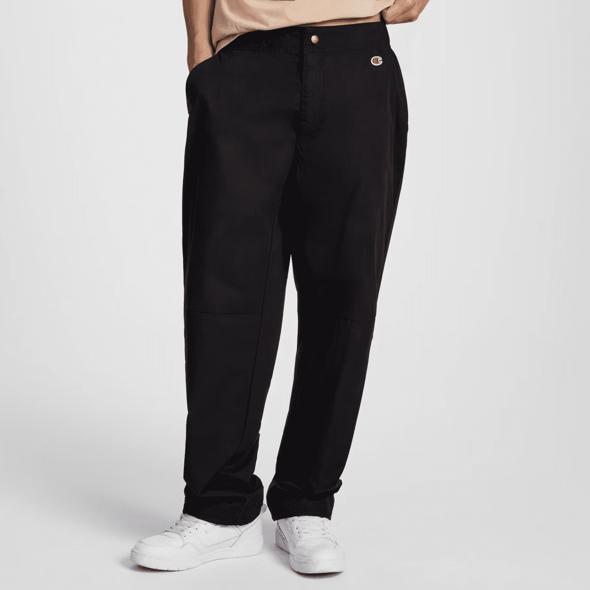 Champion Men's Homeroom Cinched Woven Pants - (Black, Large) - Walmart.com