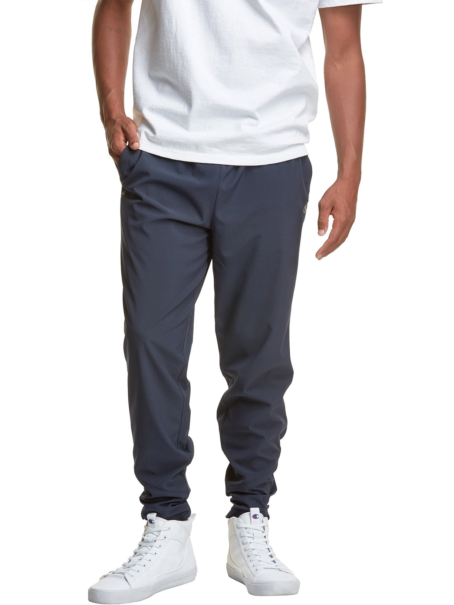 Champion Men's Lightweight Woven Running Pant, up to Size 2XL - Walmart.com