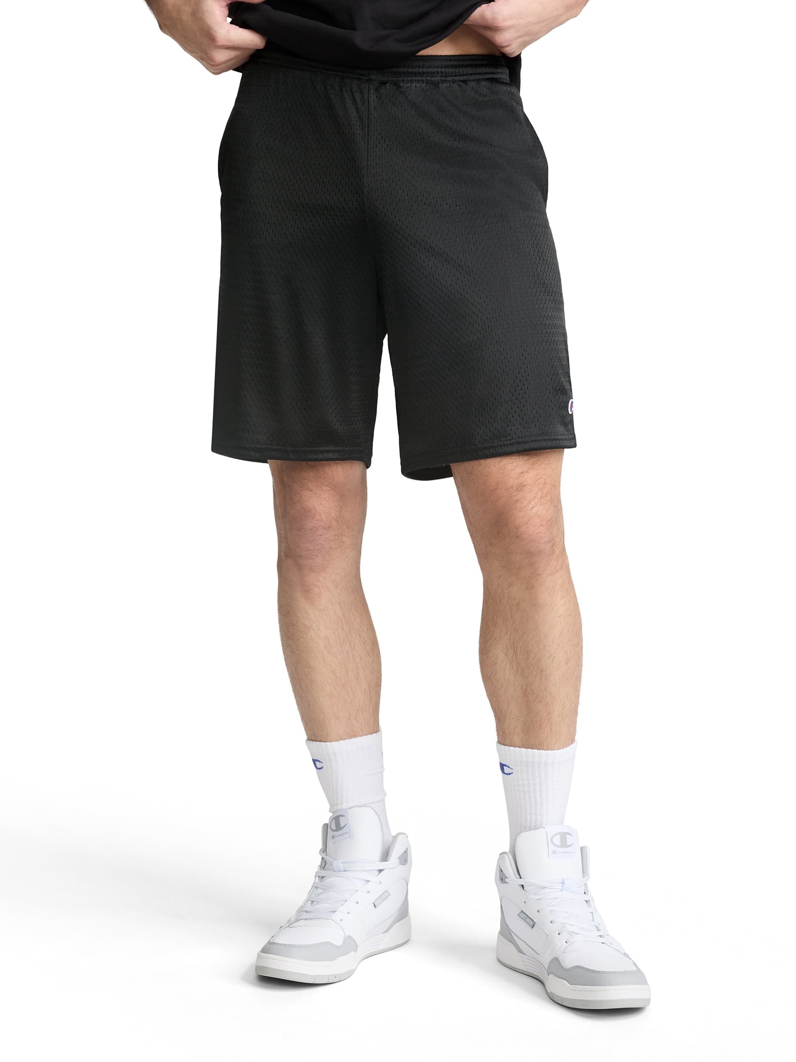 "Champion Authentic Athletic Wear Men's Big Gym Running Long Mesh 9 ...