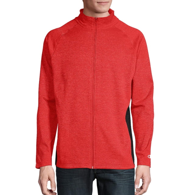 Champion Men's Performance Fleece Full Zip Jacket, up to Size 3XL ...