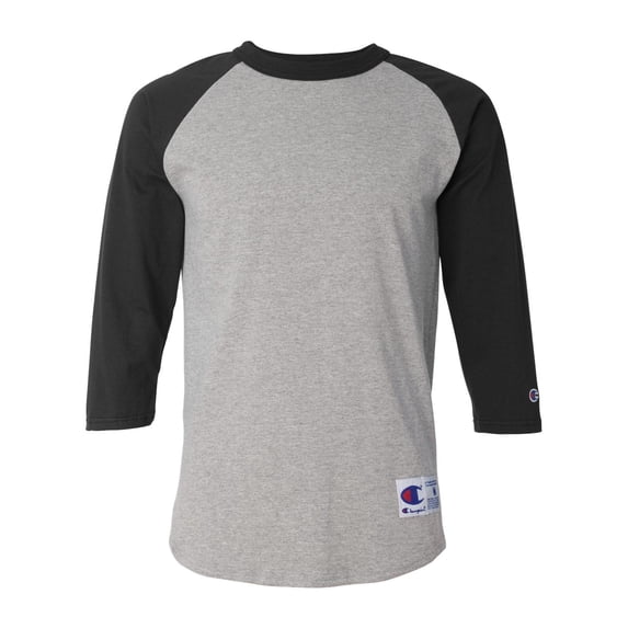 Champion Men's Raglan Baseball T-shirt - Walmart.com
