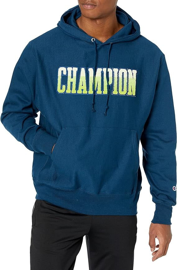 Champion Men's Reverse Weave Pullover, Gradient Block Champion, Jetson ...
