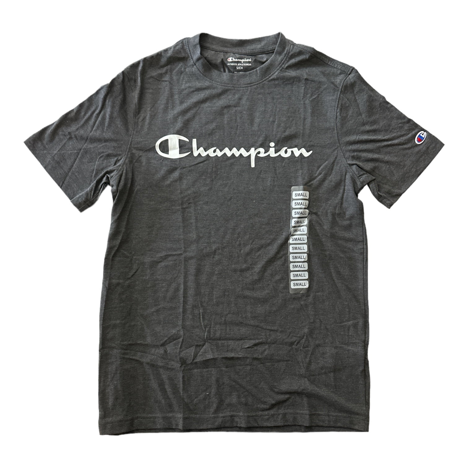 Champion Men's Short Sleeve Screen Print Graphic Logo Tee - Walmart.com