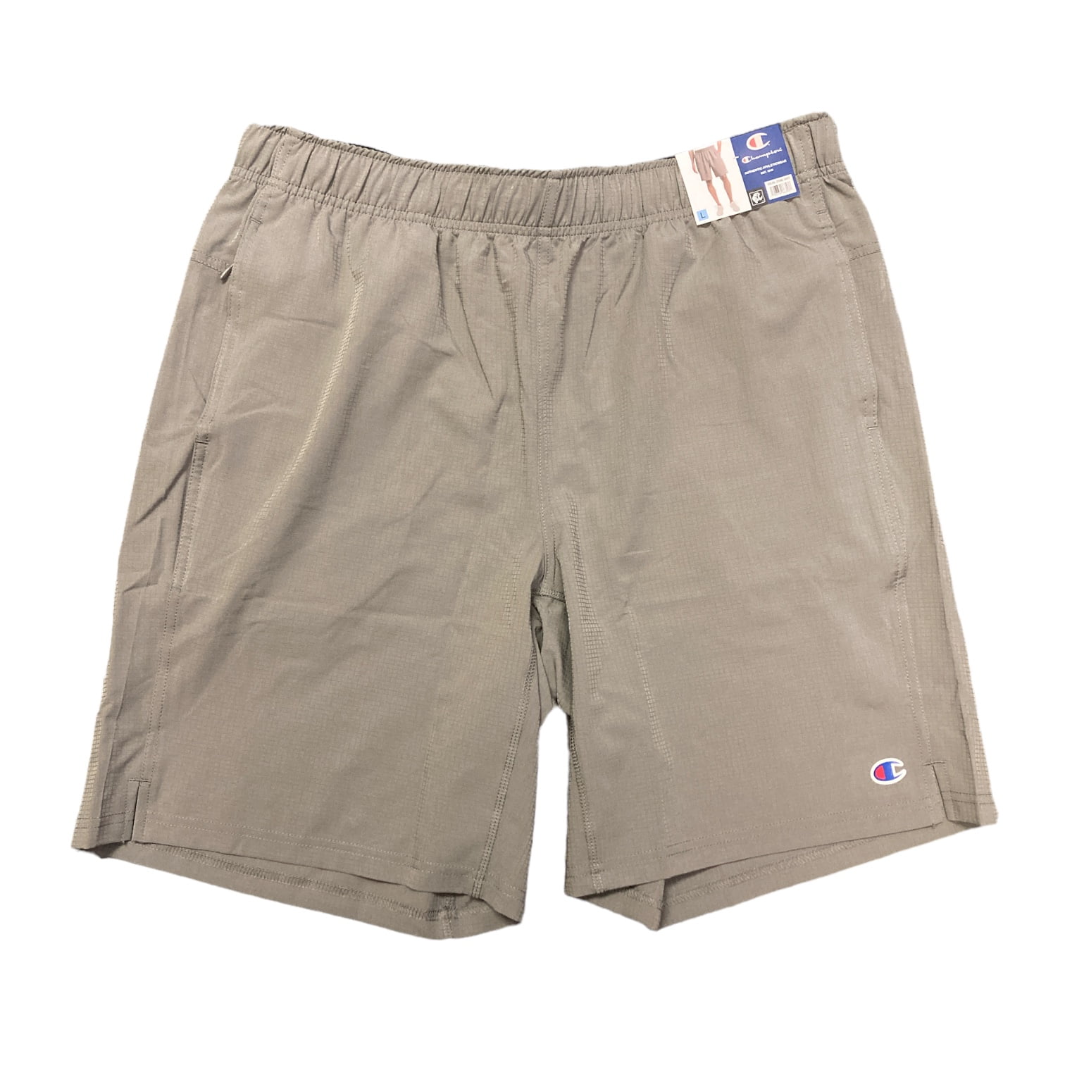 Champion Men's Woven Relaxed Fit Performance Lightweight Short (Stone ...